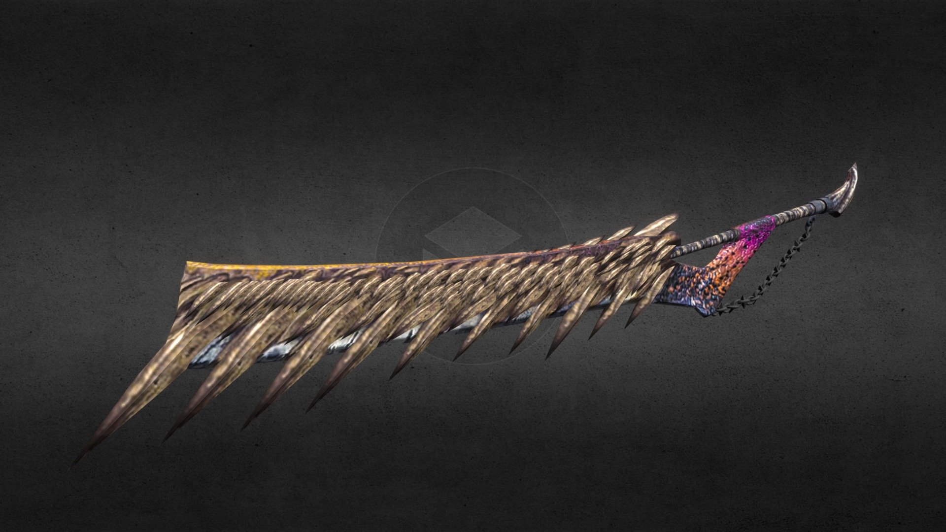 LongSword(MonsterHunterWorld) - Download Free 3D model by saihang1996 ...