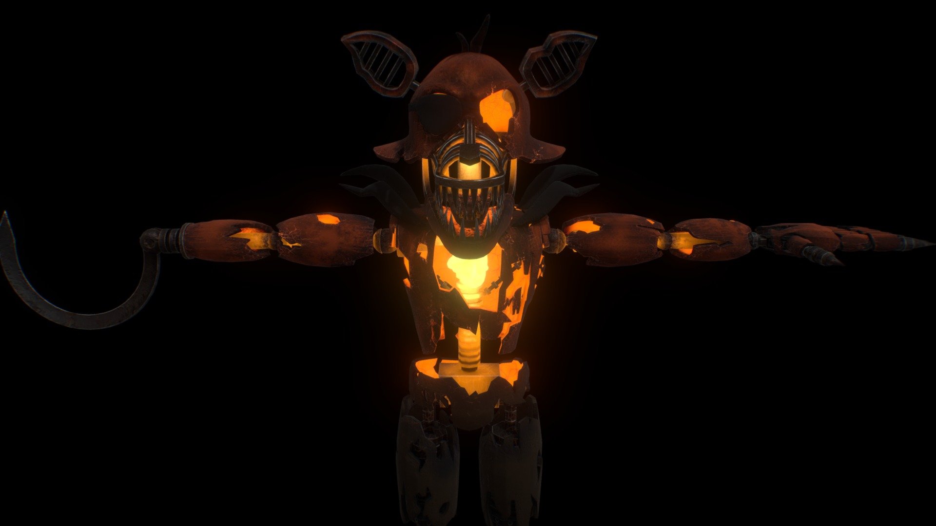 Grim Foxy | Curse of Dreadbear - Download Free 3D model by juztandy ...