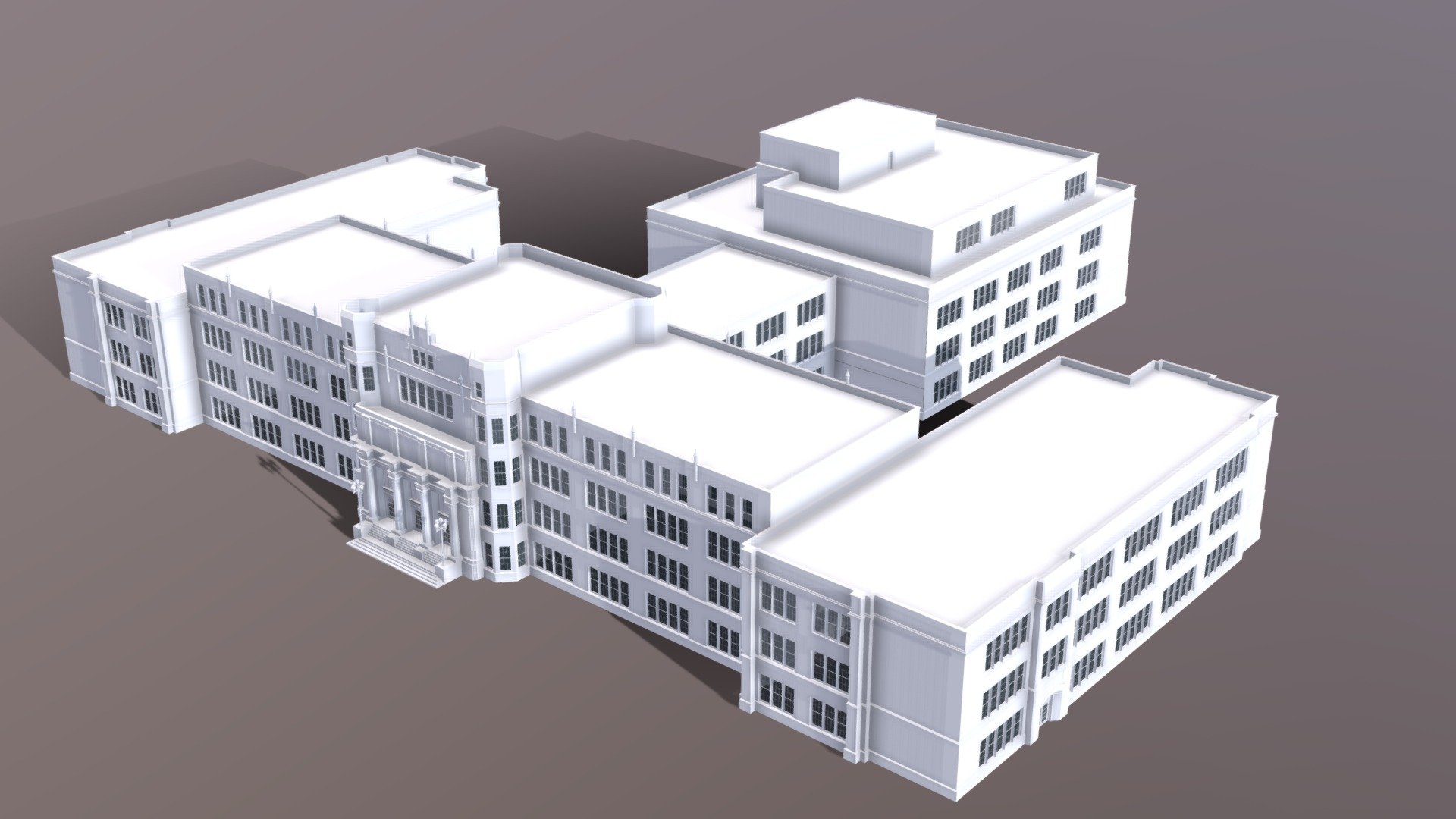 Hibbing High School - 3D model by Darf (@sannie01) [bc45c5a] - Sketchfab