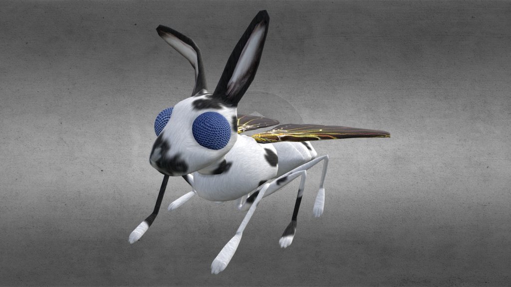 Bunnyfly - 3D model by donovanluch [bc461bc] - Sketchfab