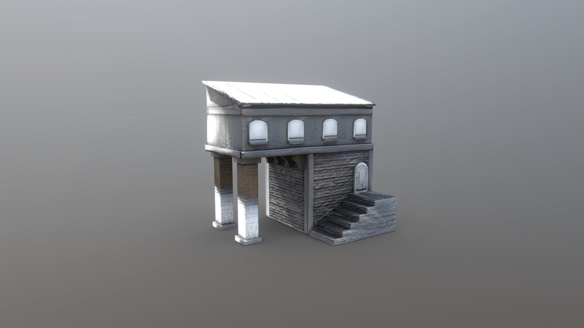 Fantasy house - 3D model by teddymarauder [bc47428] - Sketchfab