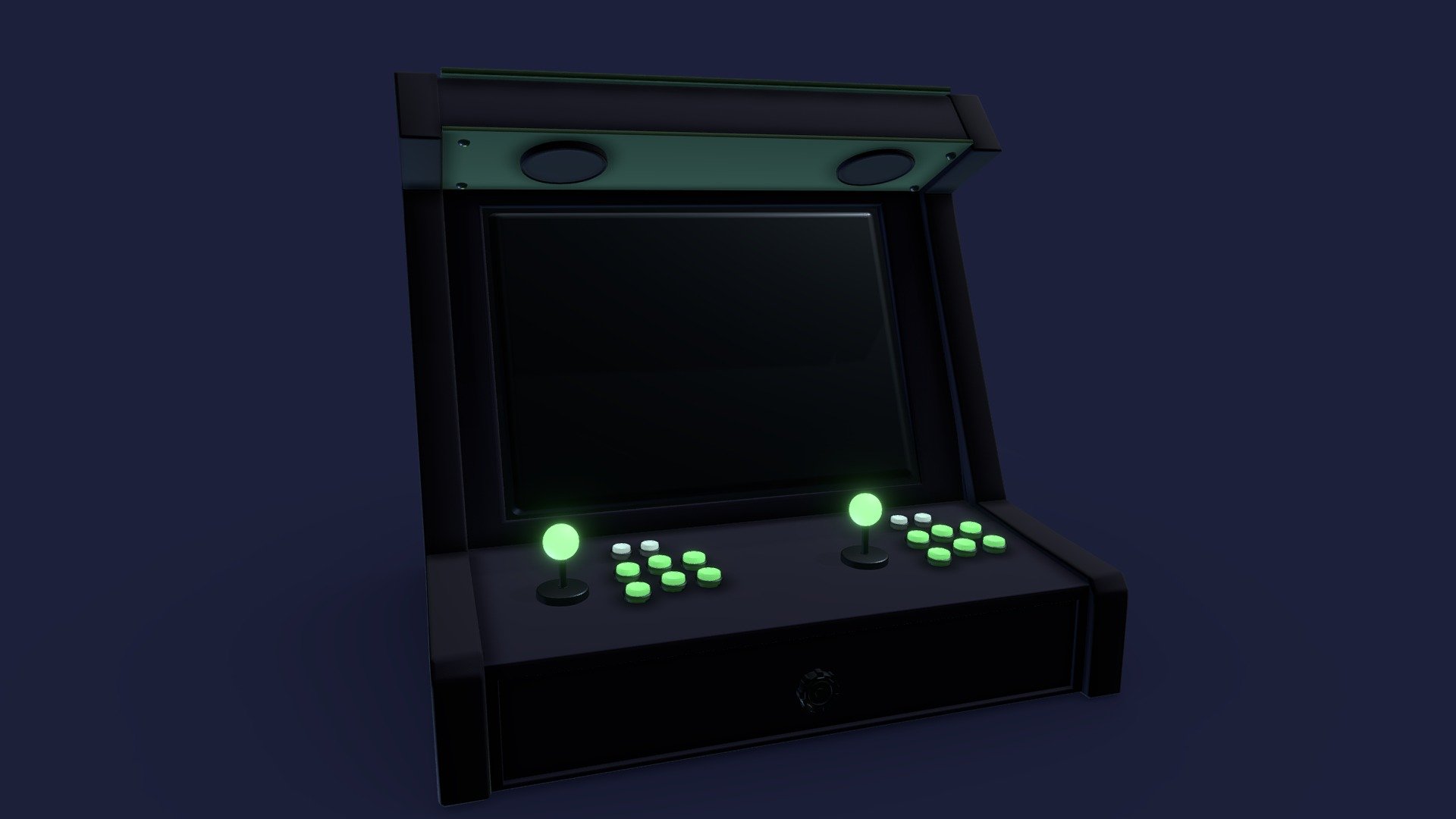 Arcade machine - Download Free 3D model by Smianter [bc47a24] - Sketchfab