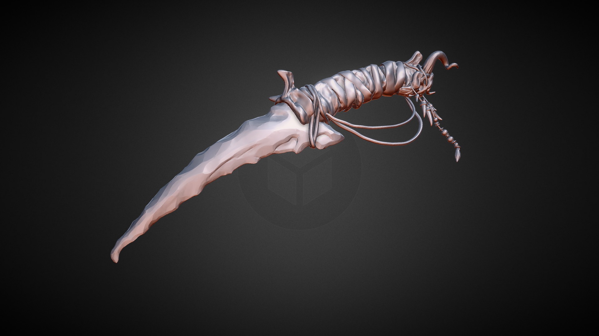 Shaman Dagger concept - 3D model by Dmitry (@shevchuk) [bc4865f ...
