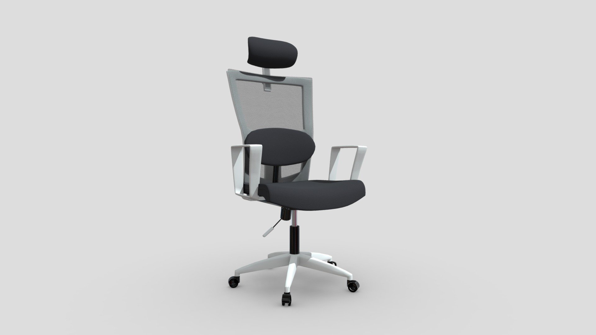 Office Desk Computer Chair - Buy Royalty Free 3D model by interior ...