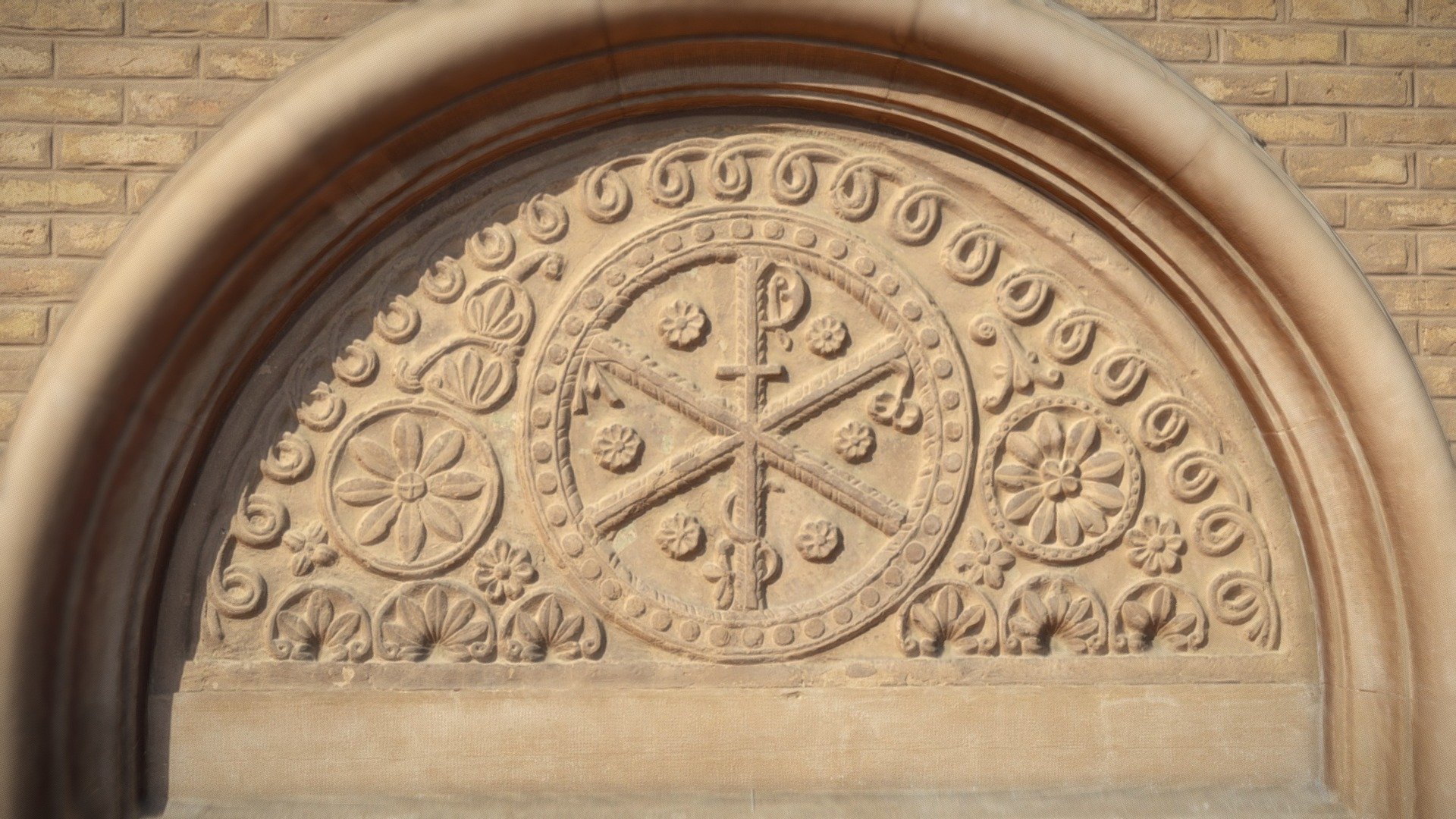 Timpano del Templo Románico del Pilar (Zaragoza) - 3D model by Alberto ...