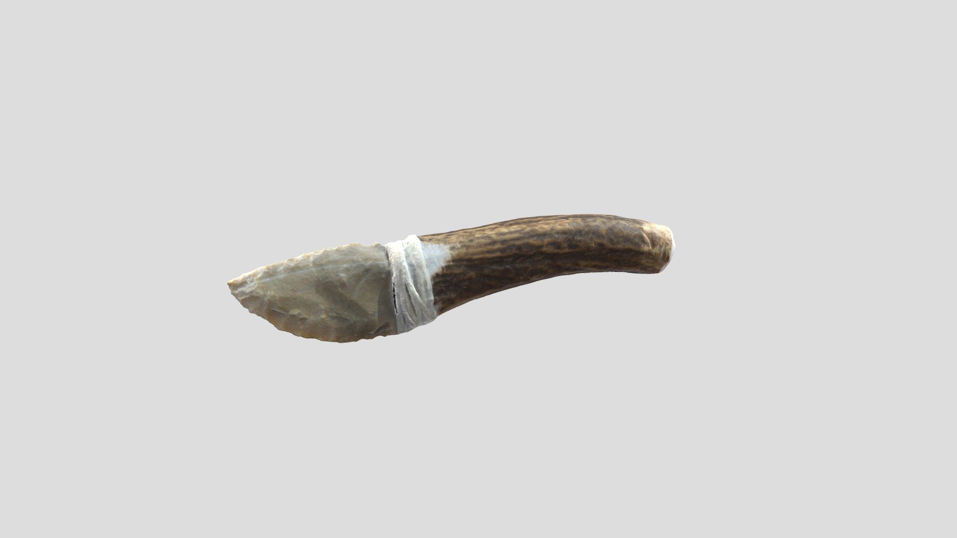 Flint Knife / Cuchillo de Sílex - 3D model by Carlos G-Noriega Villa ...