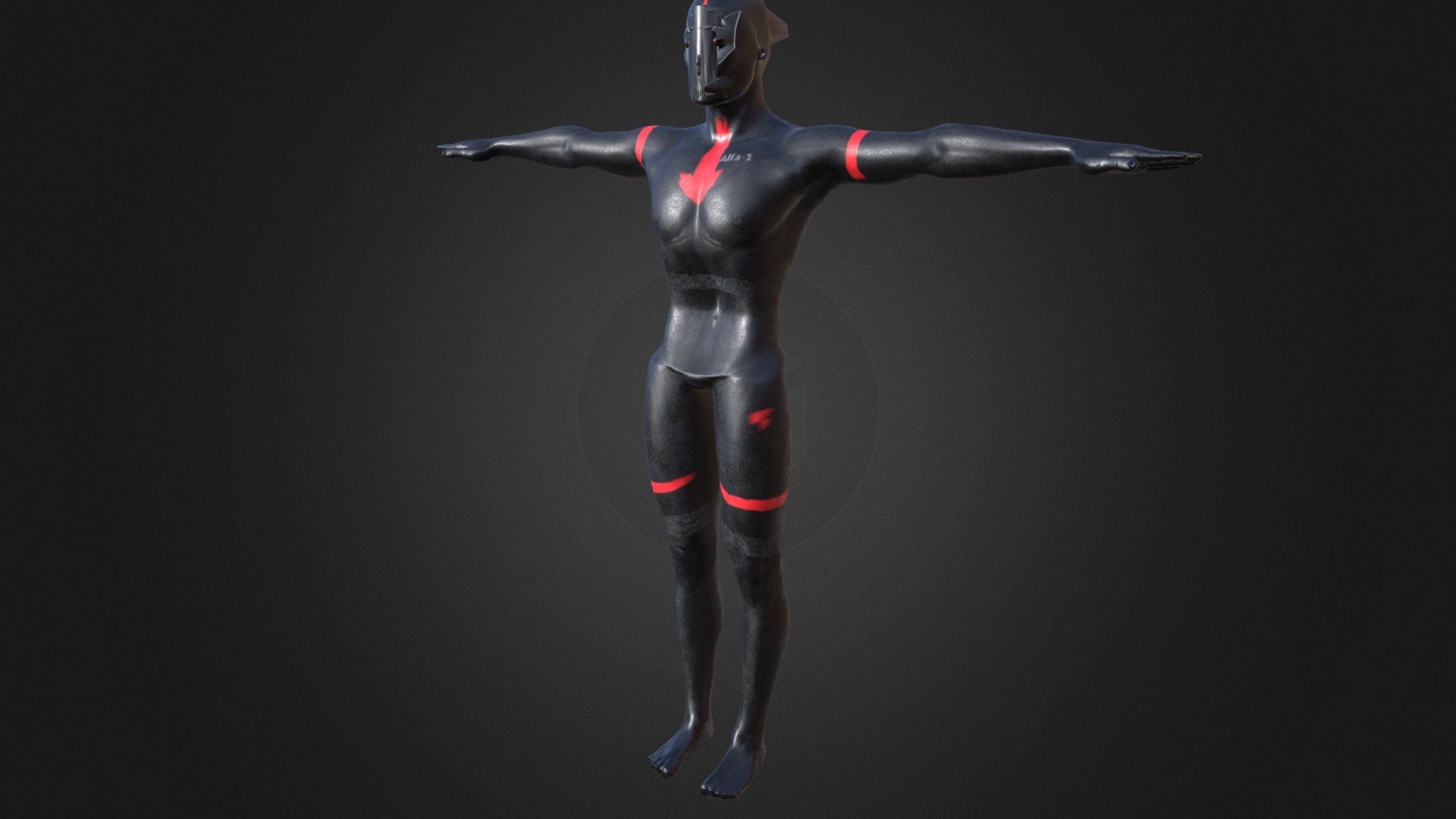 Guardian Alfa Droid 001 - 3D model by Donjuan301 [bc49fb4] - Sketchfab