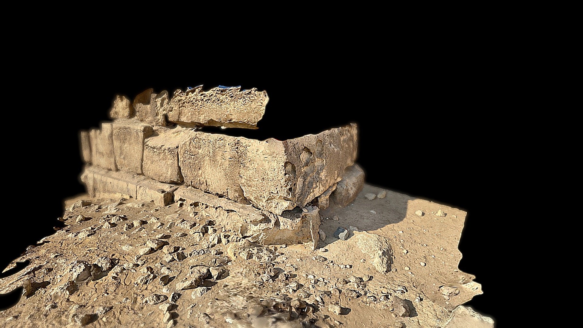 Queens Pyramid #1 (Southeast Corner) - 3D model by TSACS [bc4b6e4 ...