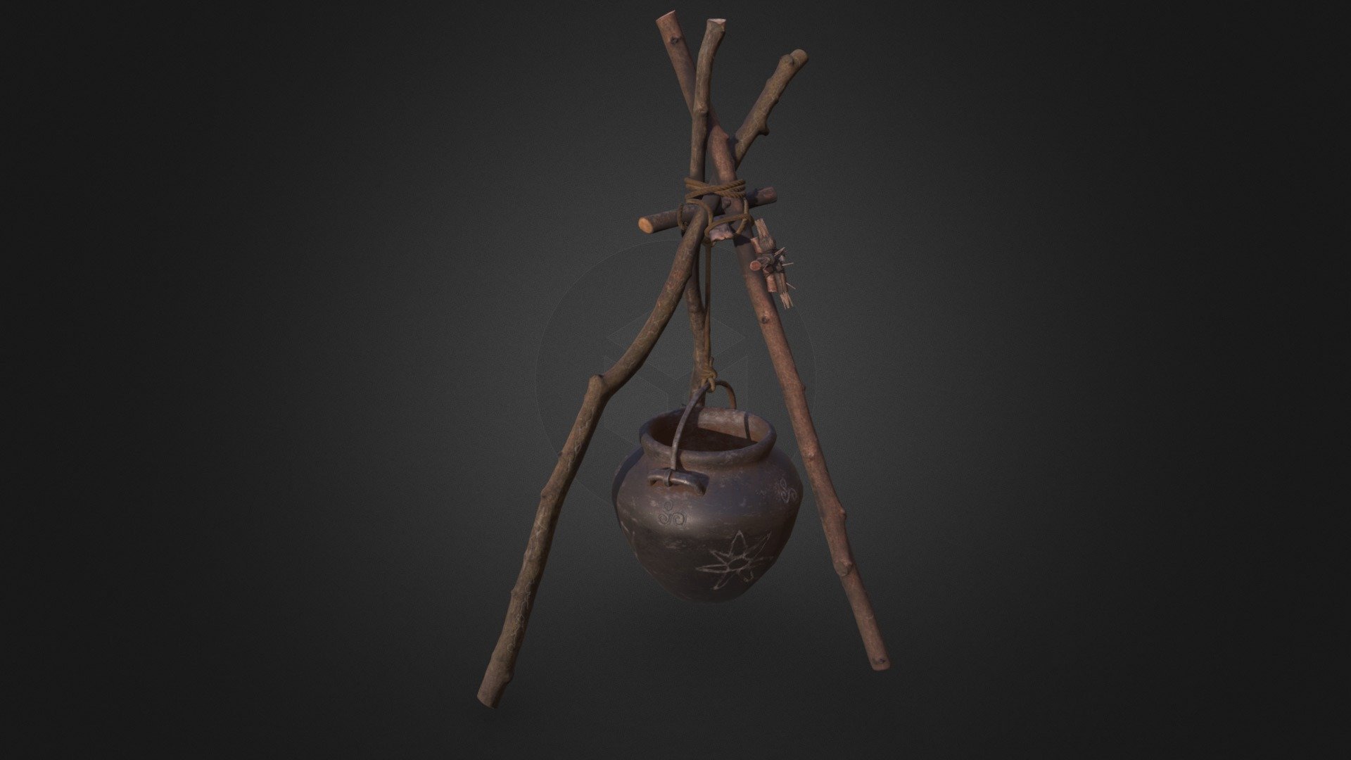 Cauldron - 3D model by gauravramteke [bc4c1e1] - Sketchfab