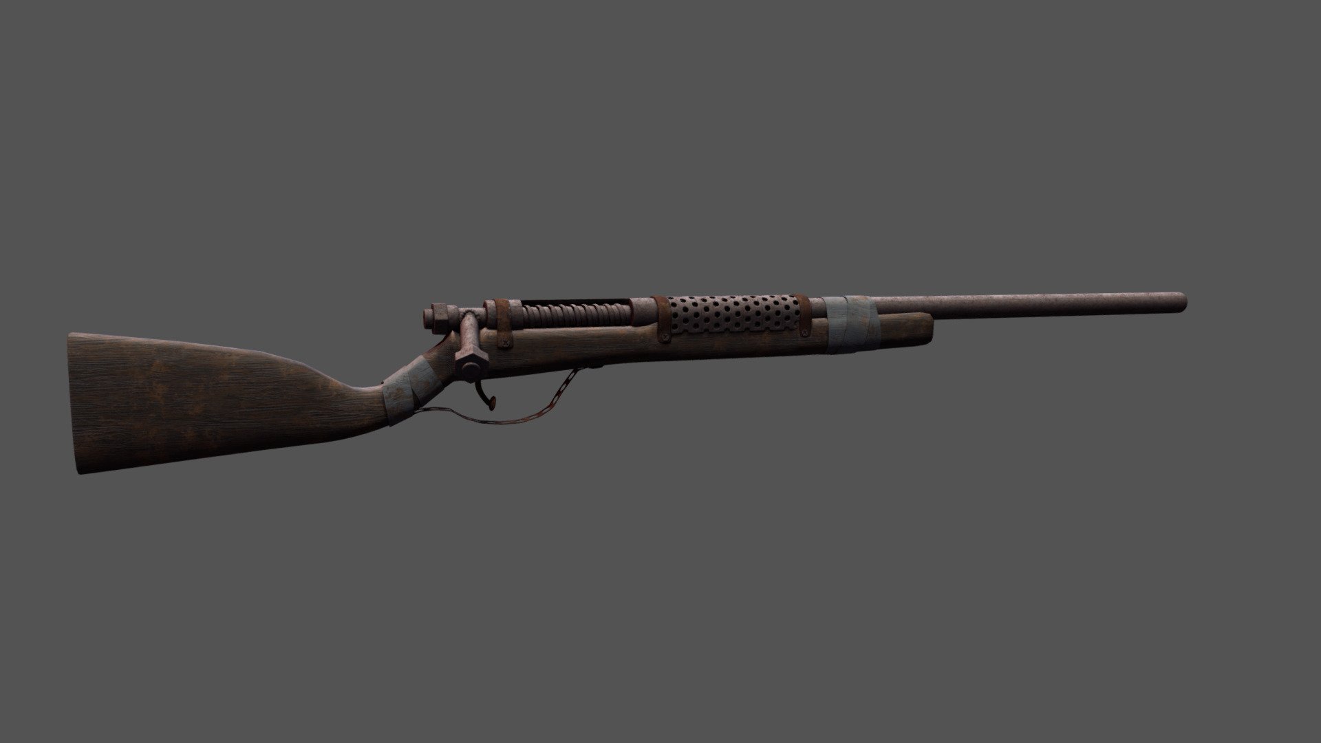 Scavenger Rifle - 3D model by excelapocalypse [bc4d3ed] - Sketchfab