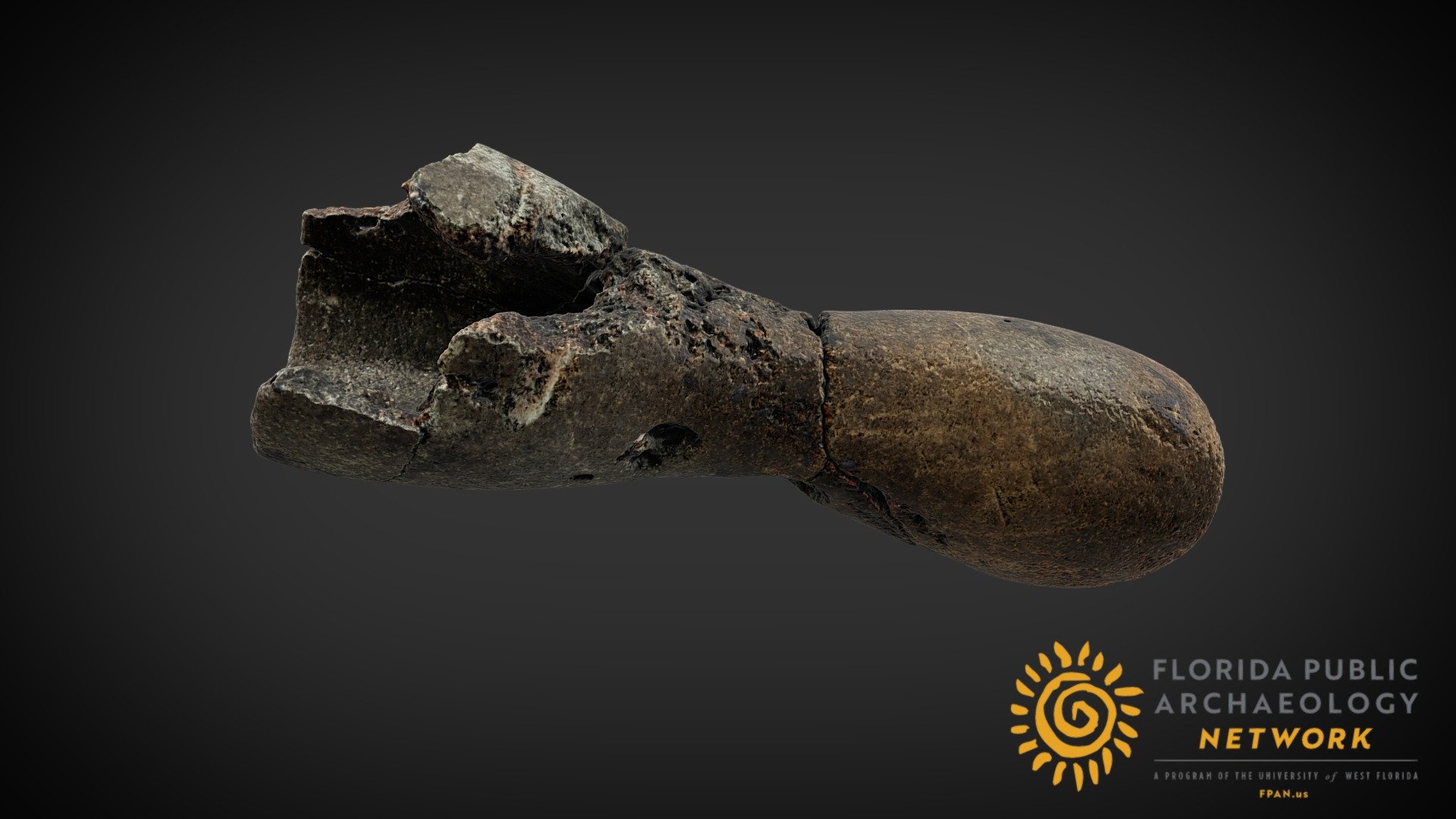 Steatite Pipe - Download Free 3D model by Florida Public Archaeology ...