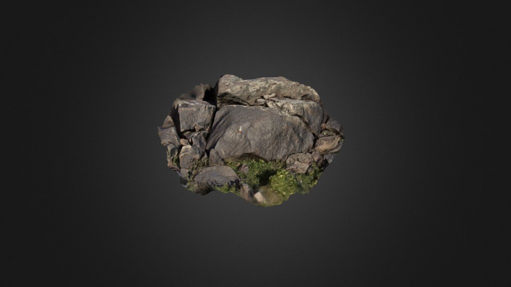 Rock 754 (2014) - 3D model by Ughtasar rock art project ...