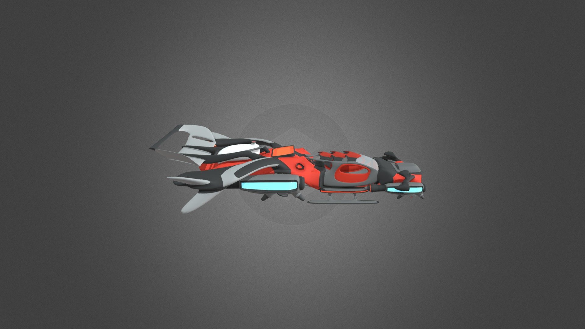 Hover Vehicle textured - Download Free 3D model by DiccChops [bc4dc1b ...