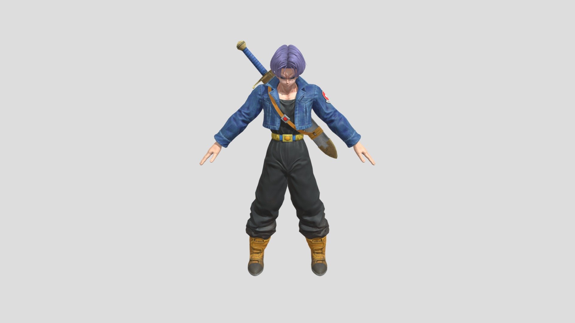 jump_force___future_trunks_by_petventh_dd3369z - Download Free 3D model ...