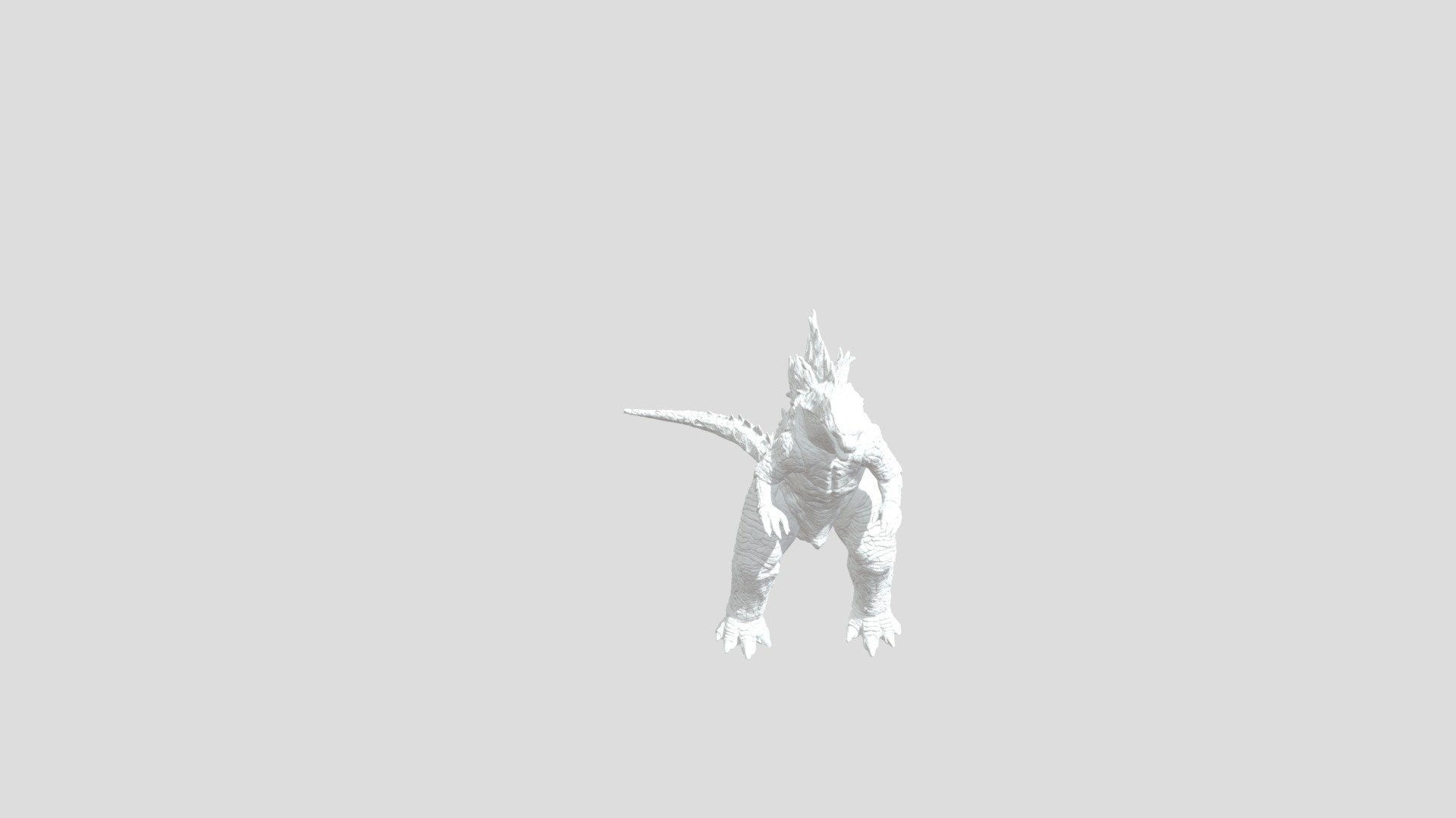Godzilla 2019 3d Model free download - 3D model by Eshan_Zilla [bc4f2a9 ...