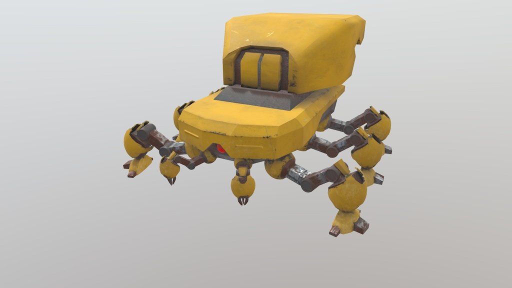 Spiderbot - 3D model by Caboose3d [bc4f755] - Sketchfab