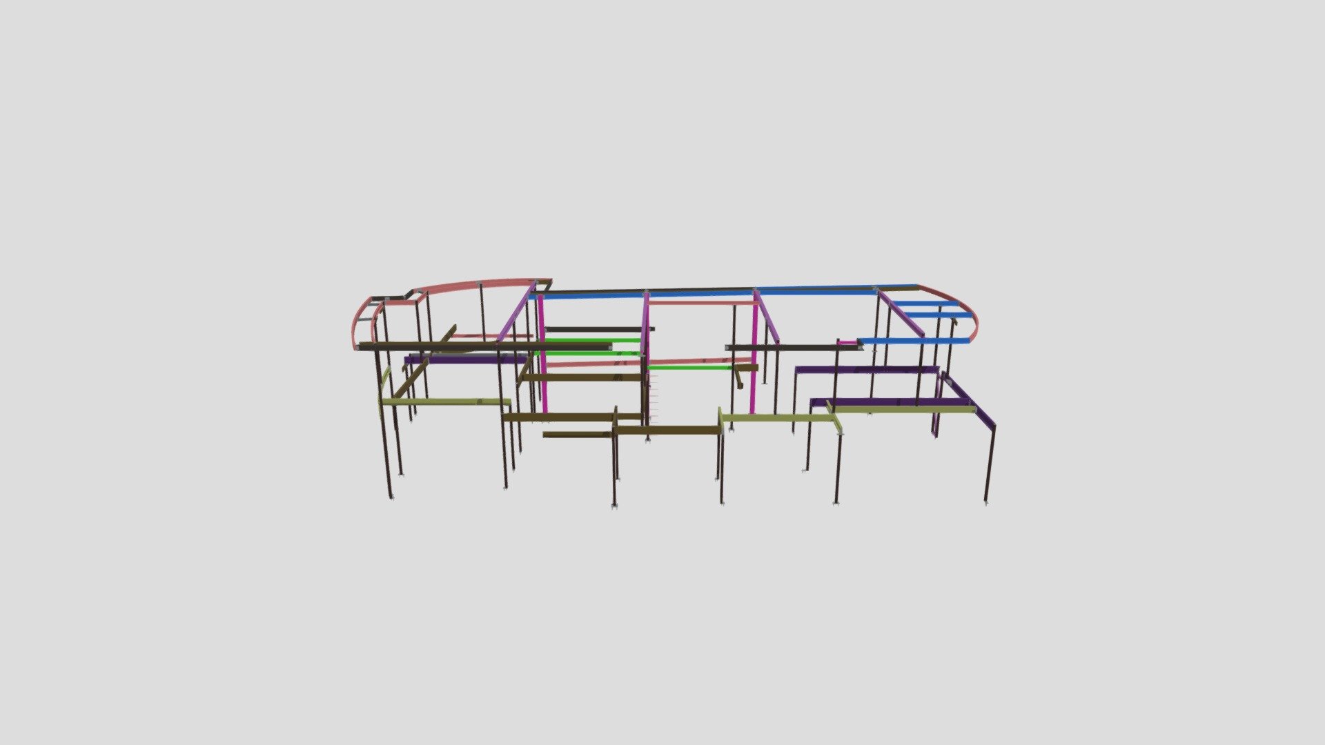 Fourth Loop - 3D model by PreciseSteelDetailing [bc4f7fc] - Sketchfab