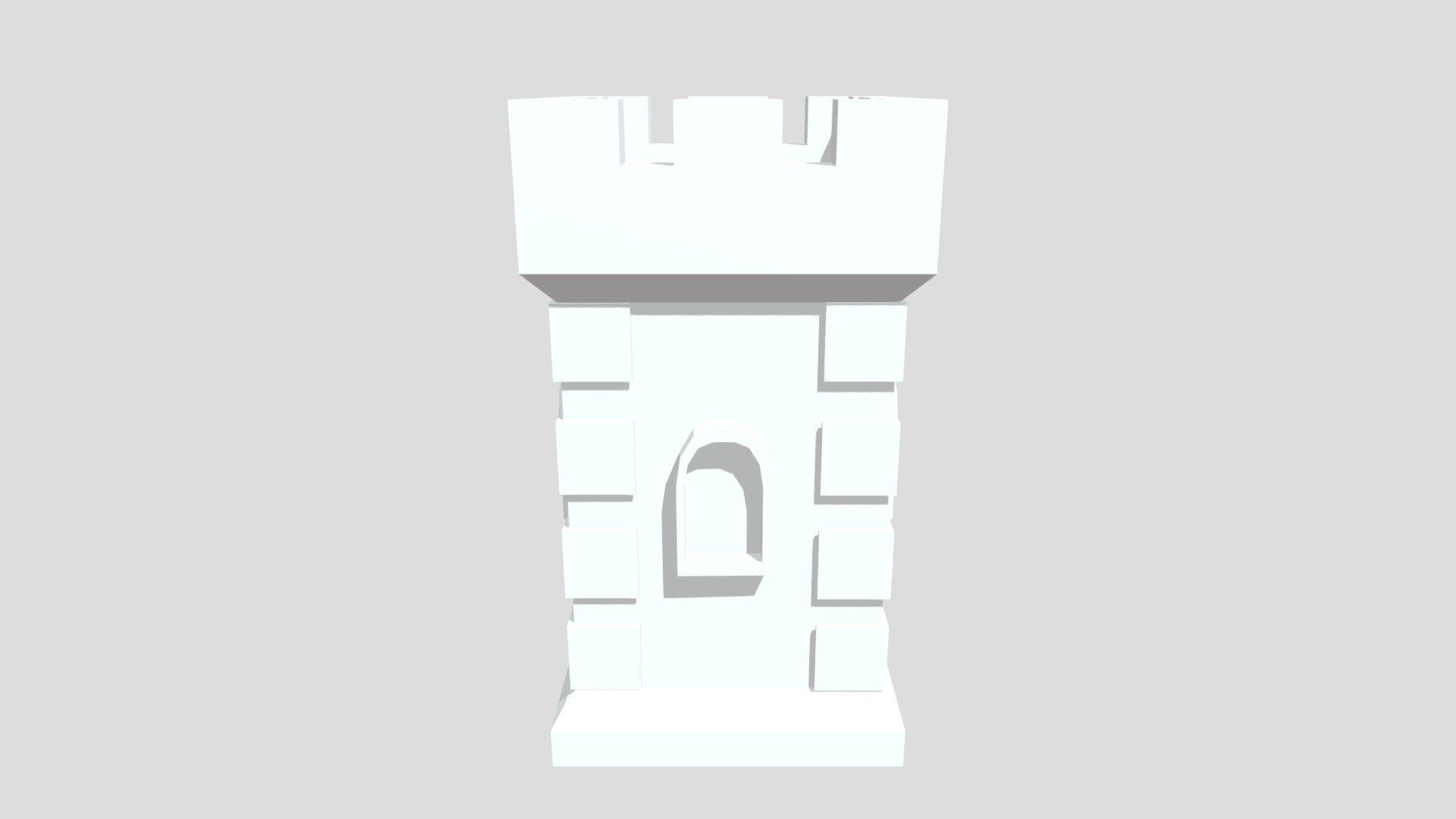 Isometric Tower - Download Free 3D model by Saskia (@zasl) [bc5051d ...