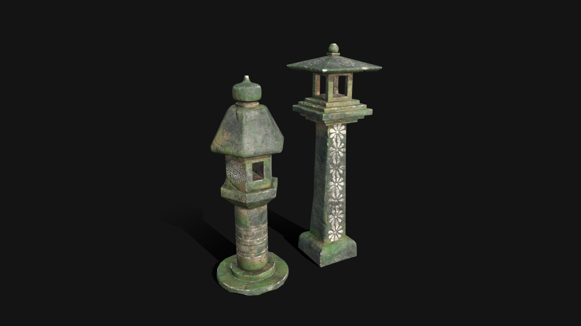 Forest Doro Japanese Lantern - Buy Royalty Free 3D model by Clockwork ...