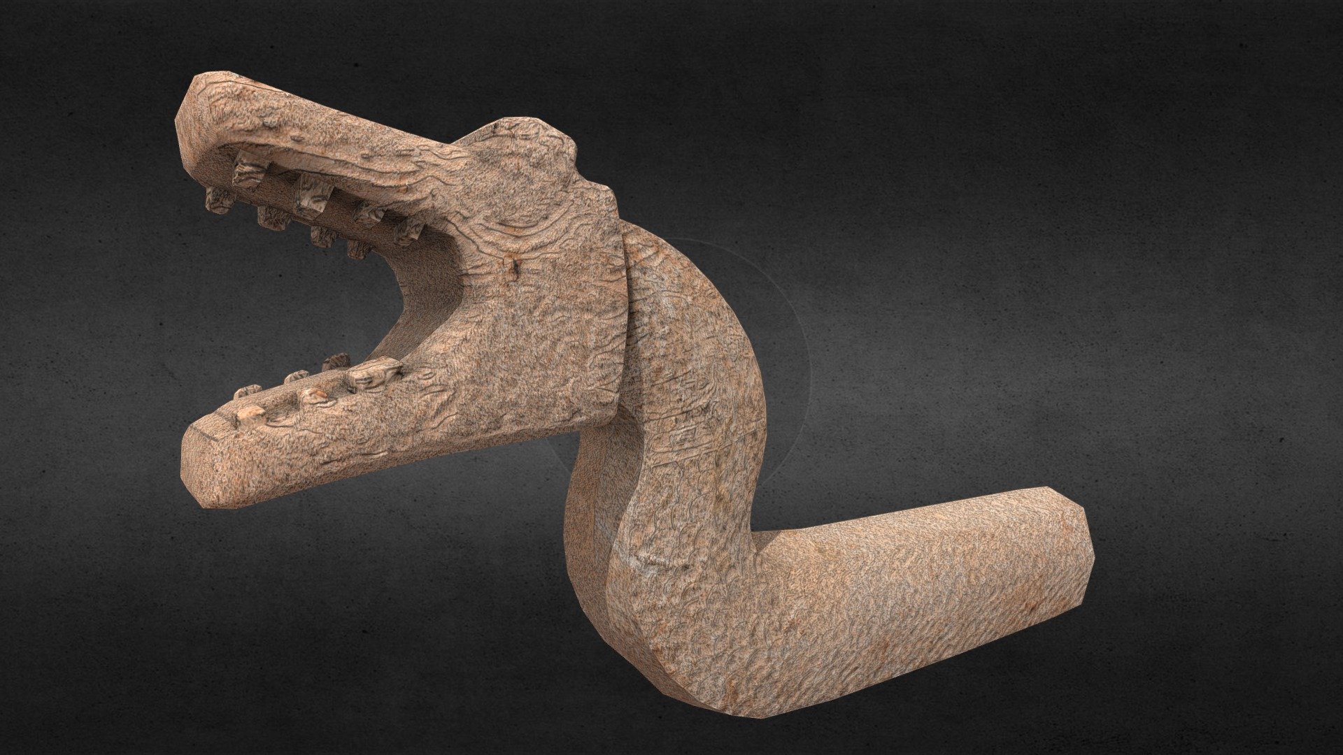 Mayan Snake Statue - Download Free 3D model by Jacob Smith ...