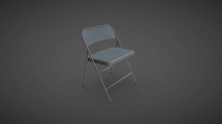 Folding-chair 3D models - Sketchfab