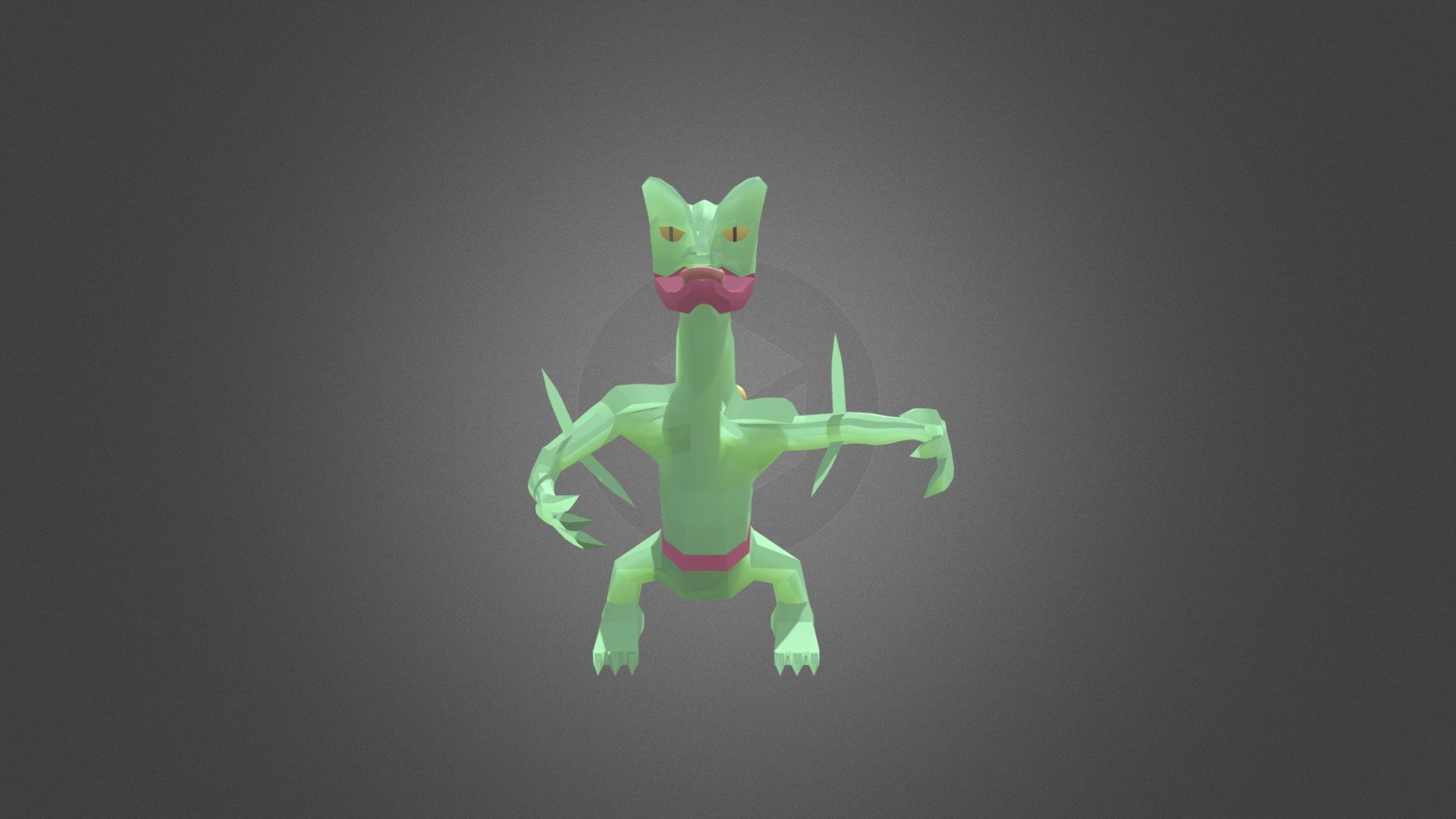 Sceptile - Download Free 3D model by LutterGohan [bc55da5] - Sketchfab