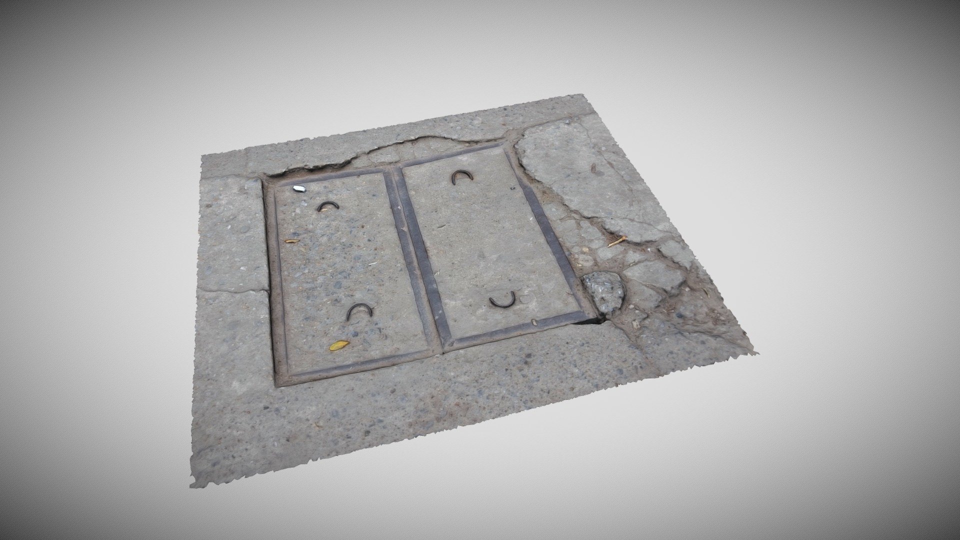 Manhole Cover ( Photogrammetry ) - Download Free 3D model by Bad Rabbit ...