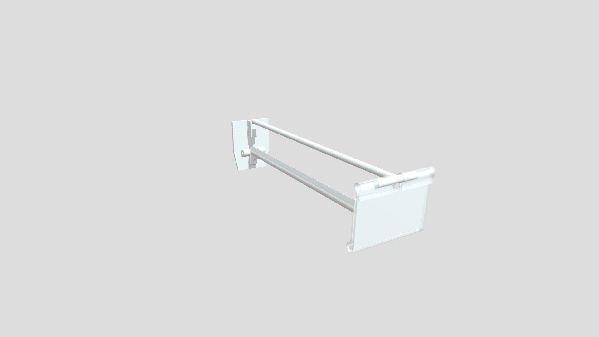 DISPLAY RACK SINGLE HOOK-SCR - 3D model by Yar (@ygol) [bc57914 ...