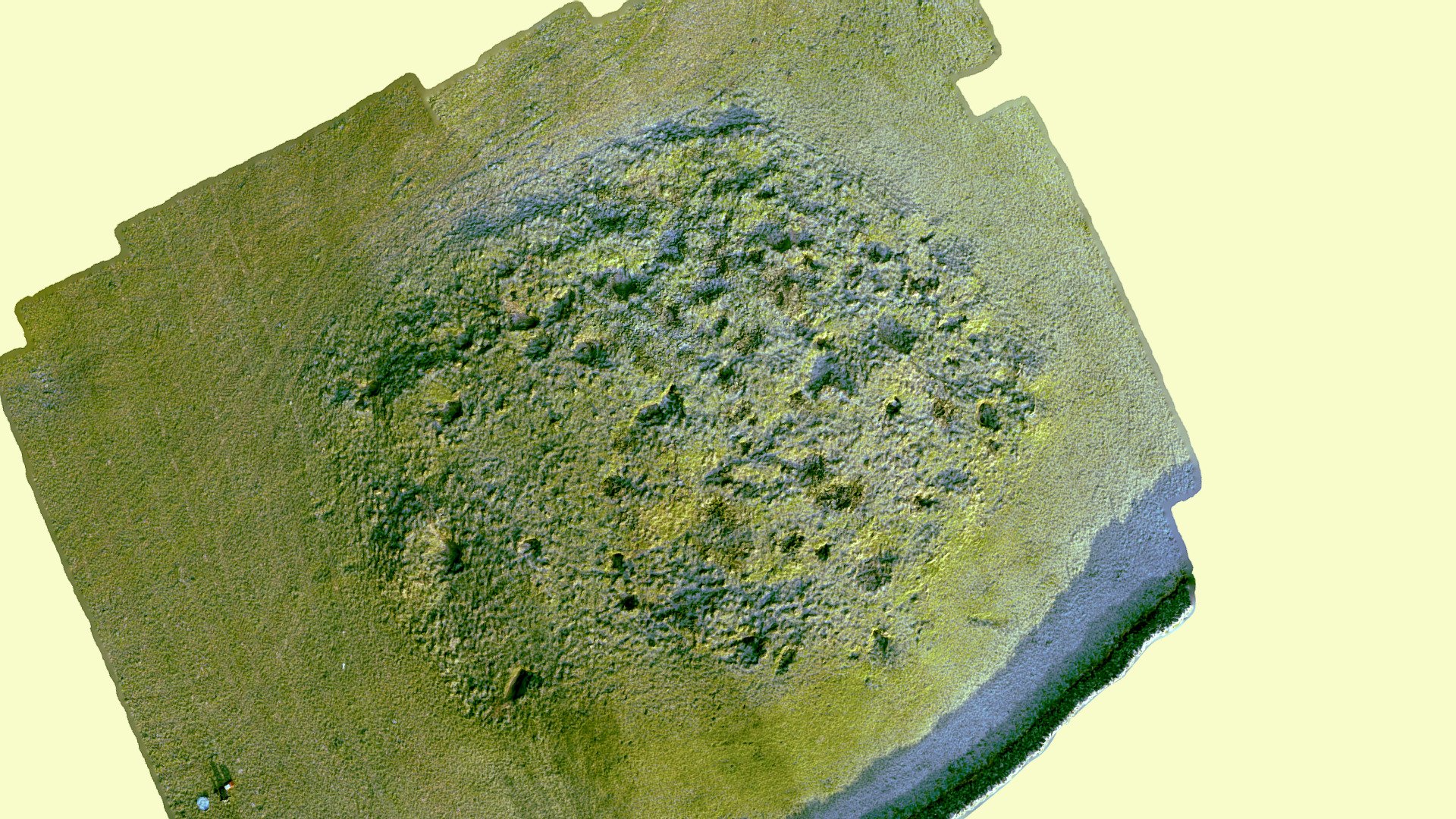 Prehistoric Bowl Barrow - 3D model by RichardKM [bc58e19] - Sketchfab