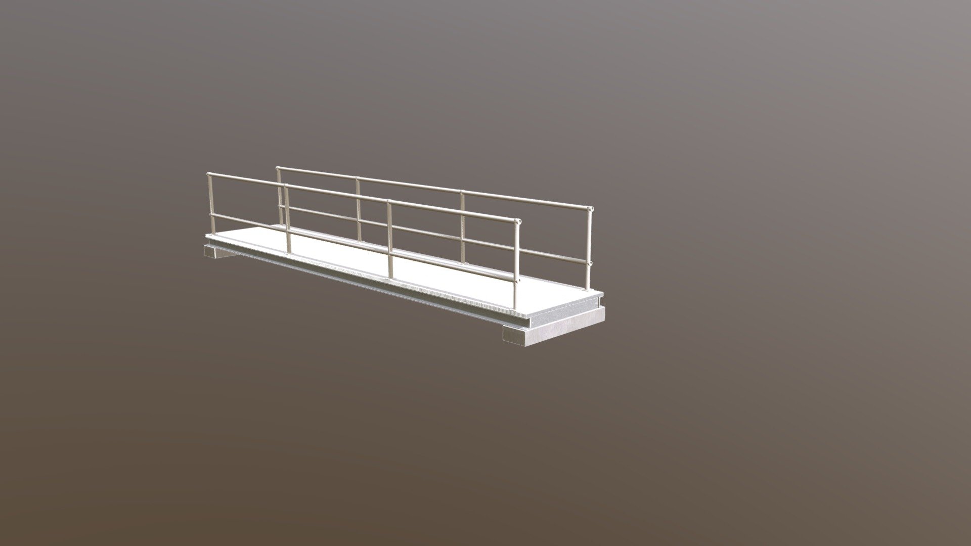 Steel Composite Bridge - 3D model by tim12p [bc59686] - Sketchfab