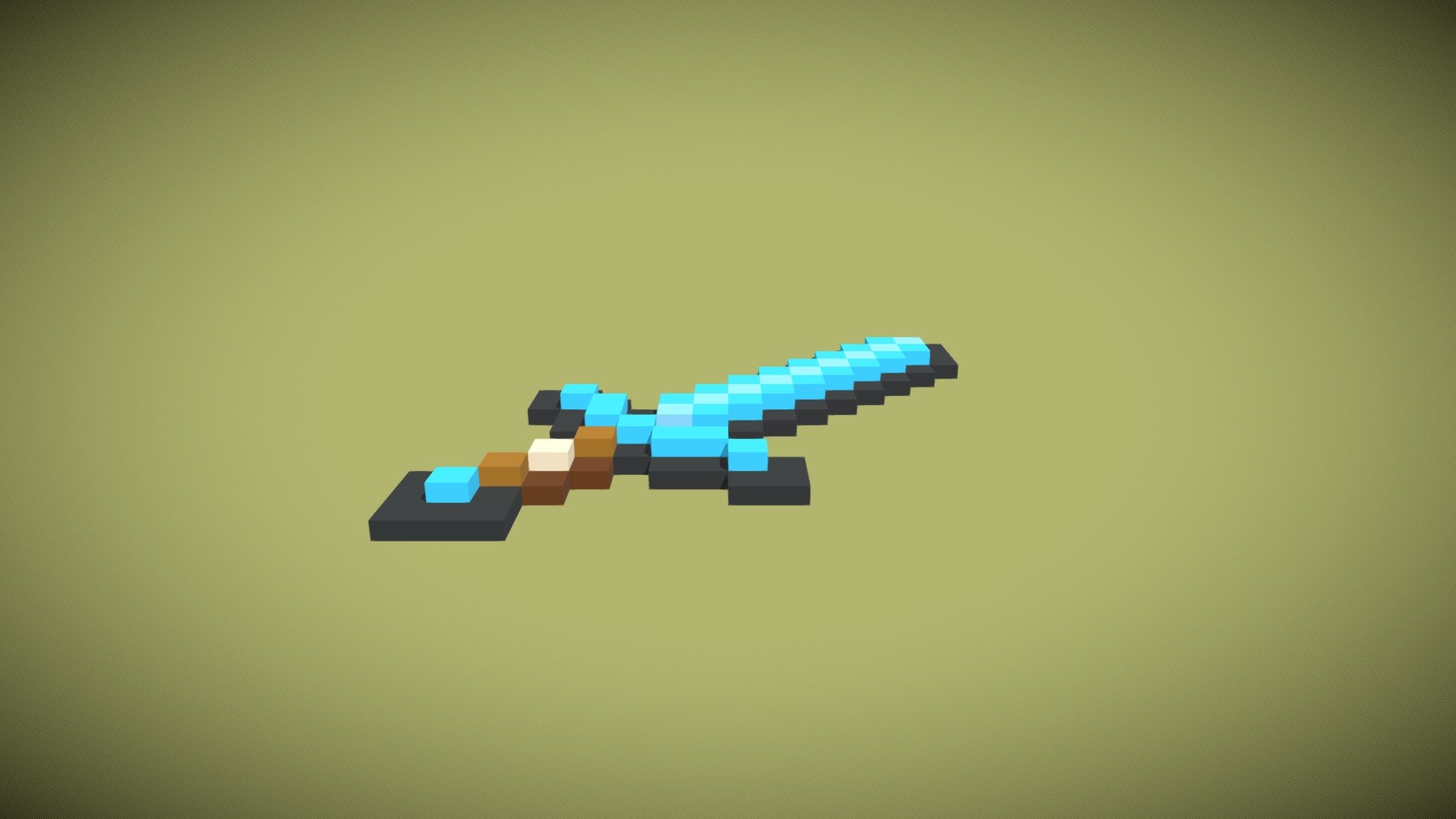 Minecraft Sword - 3D model by Leandro.Lexknot.Skunk [bc59ead] - Sketchfab