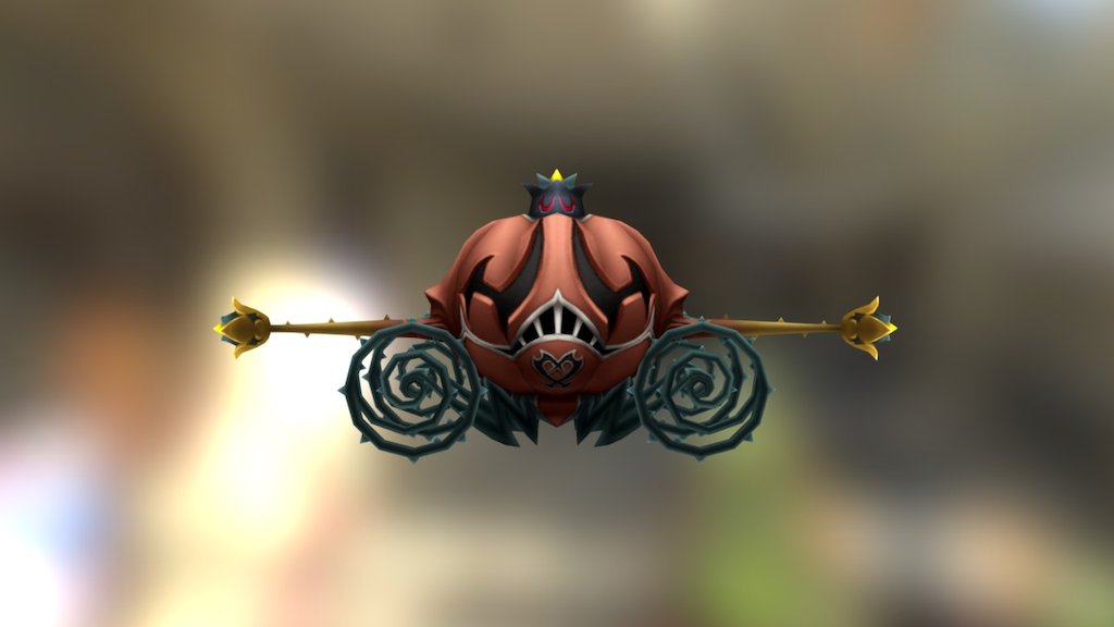 Kingdom Hearts - Cursed Coach - Download Free 3D model by peedr0o0 ...