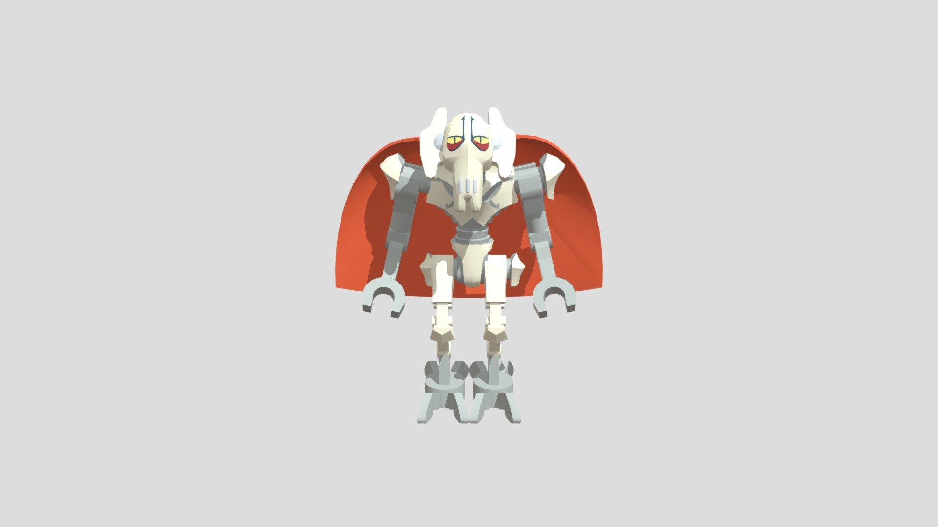 General Grievous - 3D model by FNAFModel (@FNAF3DModel) [bc5d5cc ...