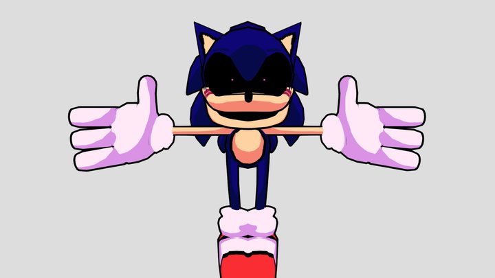 Sonic_exe 3D models - Sketchfab