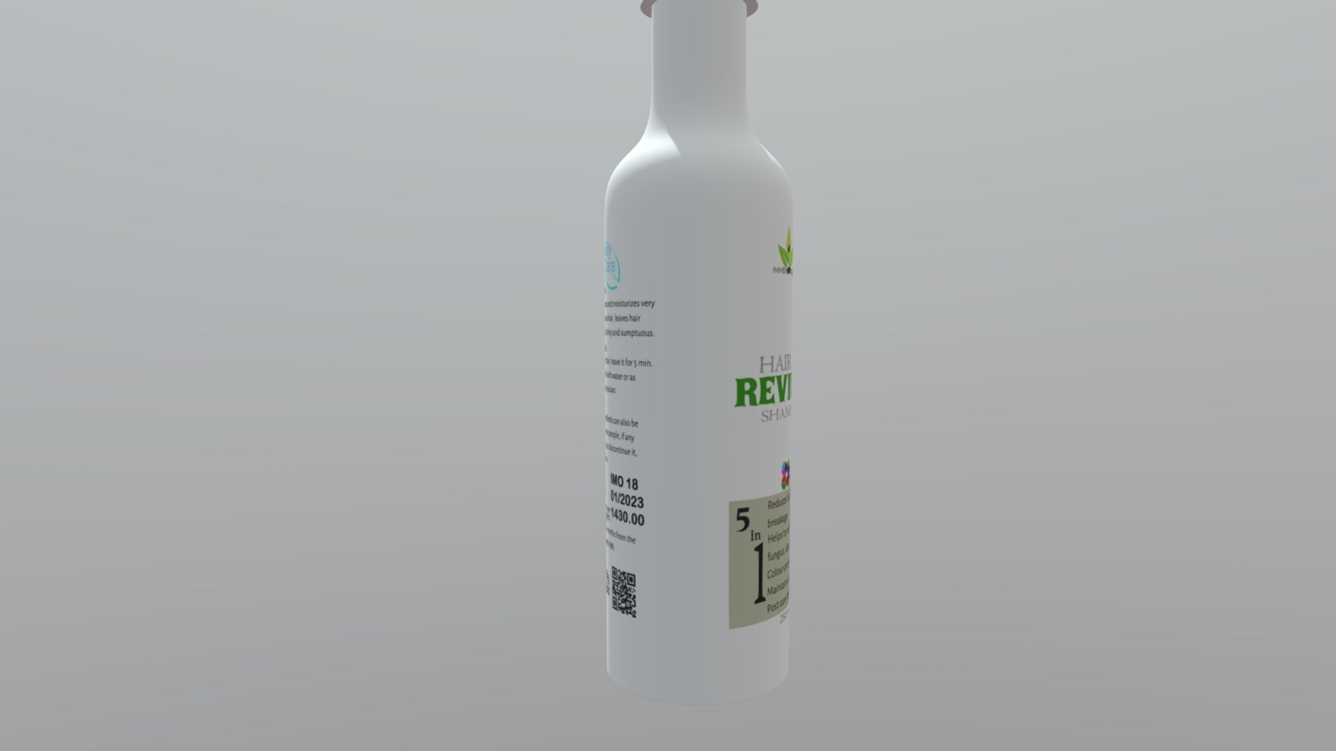 immer organic hair revival shampoo - 3D model by immerorganic [bc5ec2f ...