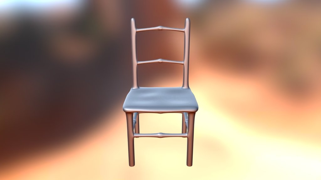 Simple chair - 3D model by Mr. Flash (@flashg) [bc5f580] - Sketchfab