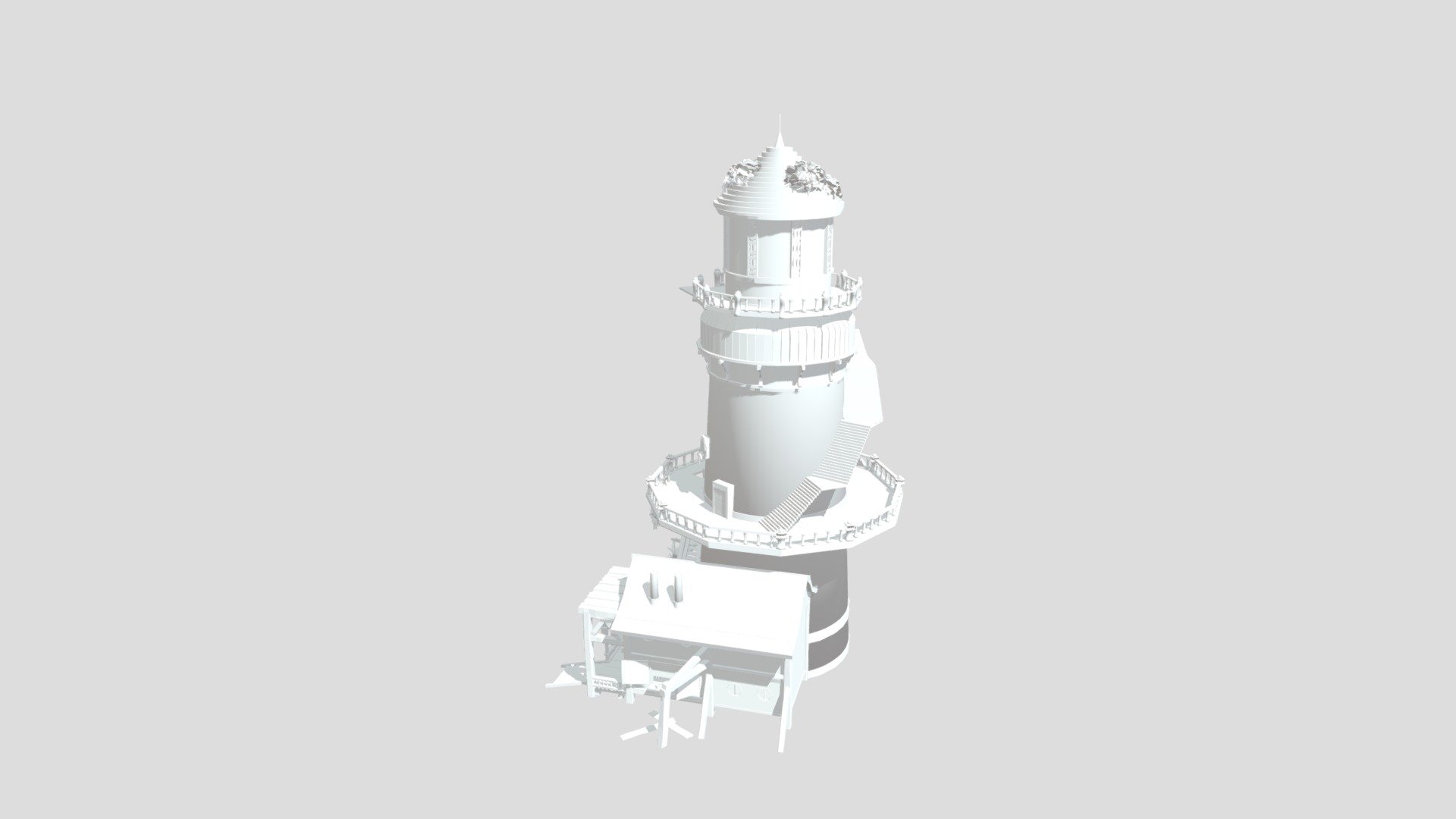 Light Tower - 3D model by RED HAT L (@fvrnweh) [bc602f5] - Sketchfab