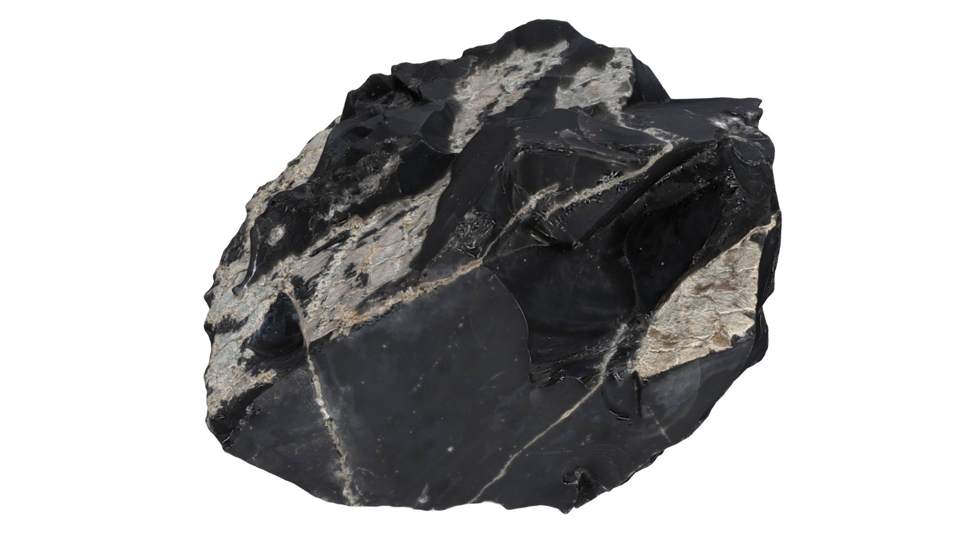 Obsidienne noire - Download Free 3D model by Ecole Nationale Supérieure ...