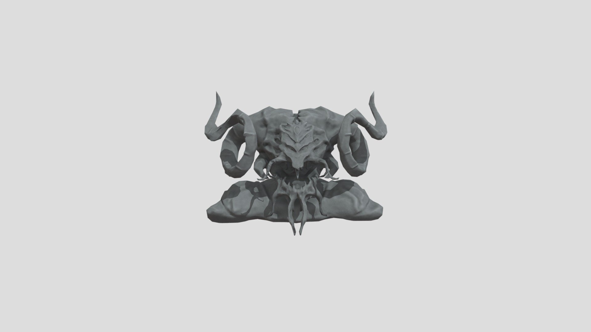 Monster_ Head_ Final - 3D model by FinShadowFox [bc60af7] - Sketchfab