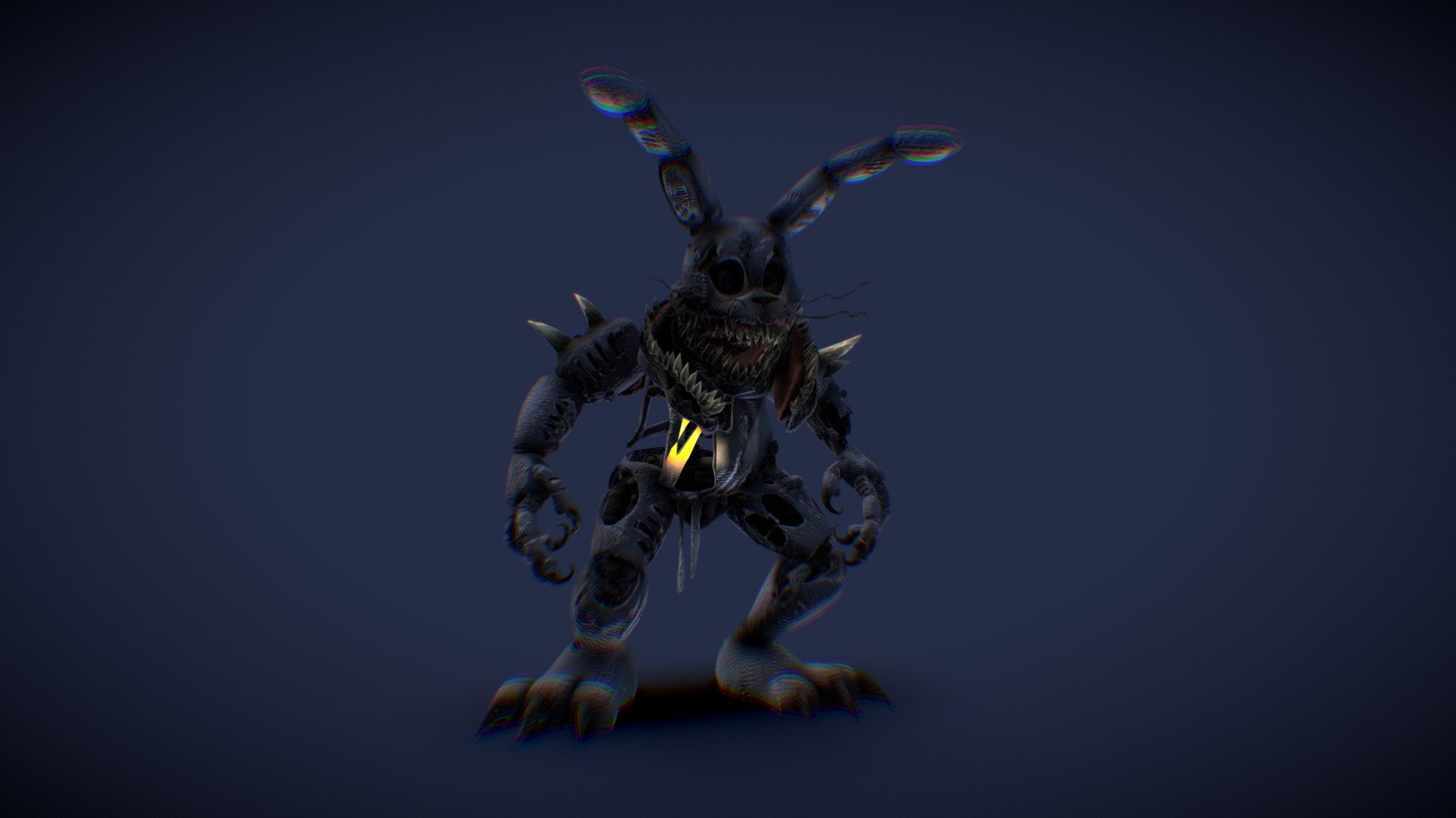 Twisted Bonnie - Download Free 3D model by Faertoon [bc60f87] - Sketchfab