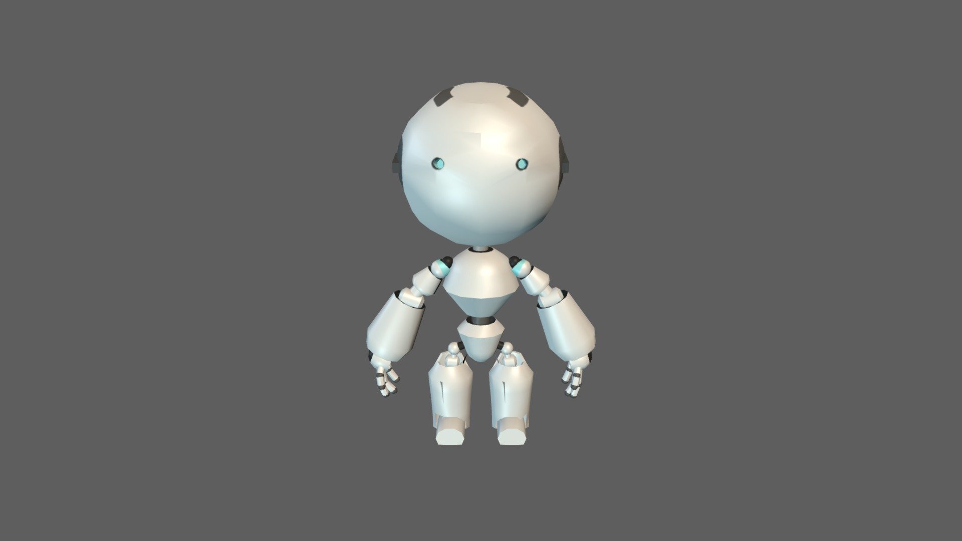 3D Robot Model FInal - 3D model by hyuksdoormat [bc61315] - Sketchfab