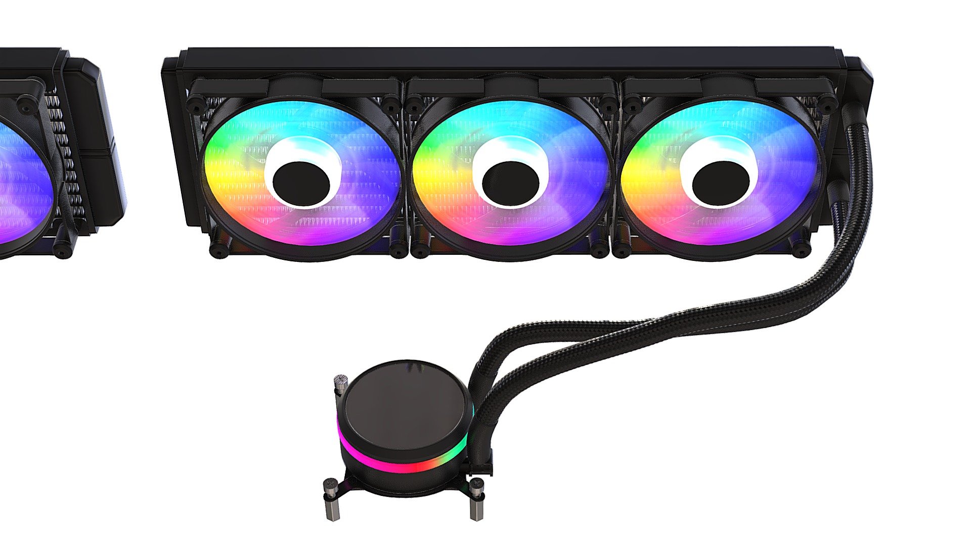 CPU Liquid Cooler - 3D model by digitalrazor3d [bc61693] - Sketchfab