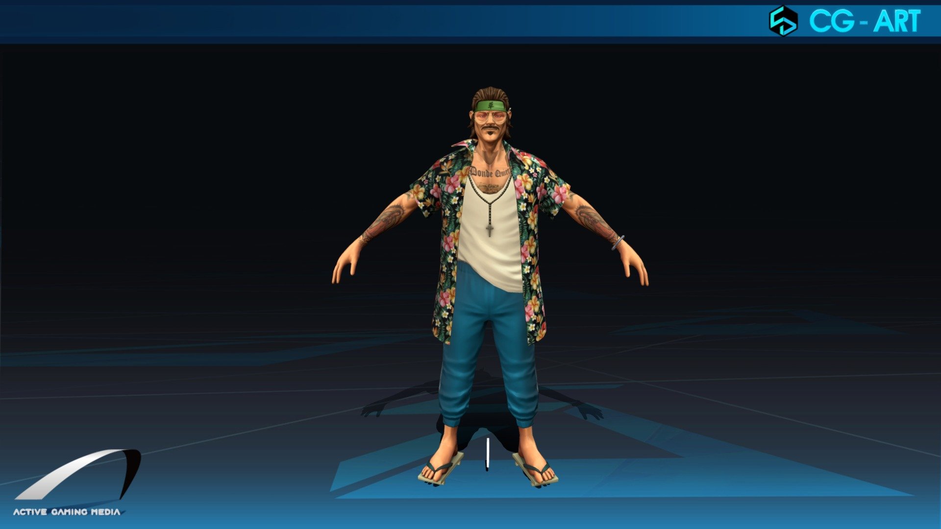 Vince_Game Cowboy Yakuza - 3D model by cgart.com (@goart) [bc61763 ...
