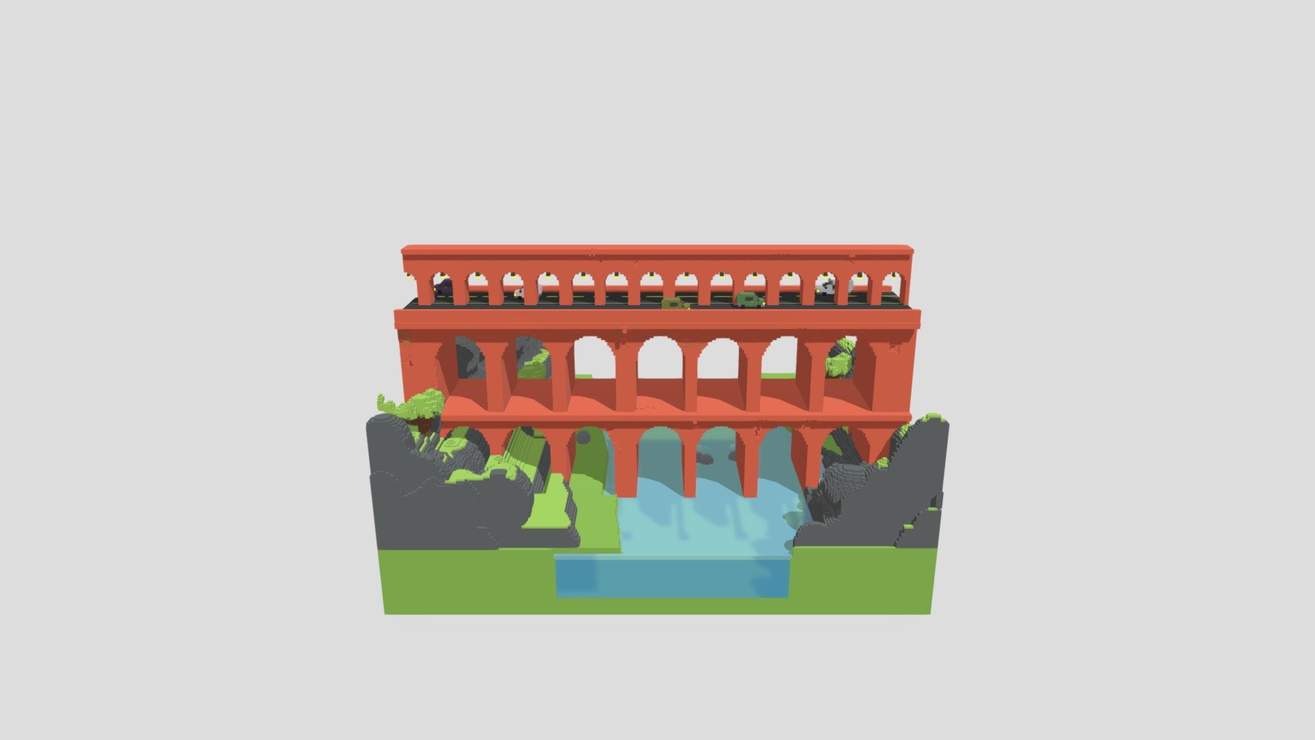 Akwedukt - 3D model by s22427 [bc641c3] - Sketchfab