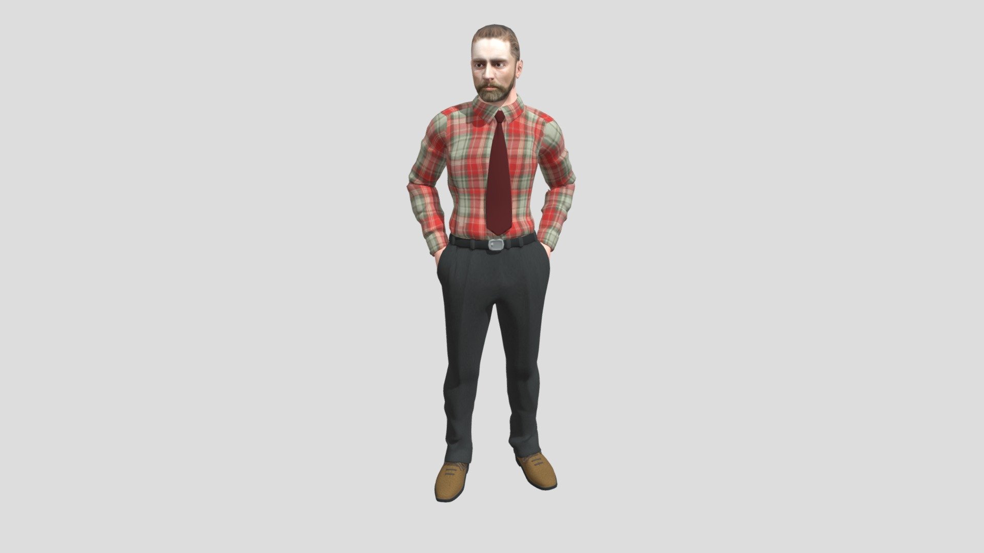 Bos Standing - Download Free 3D model by suasanakreasi [bc644c6 ...