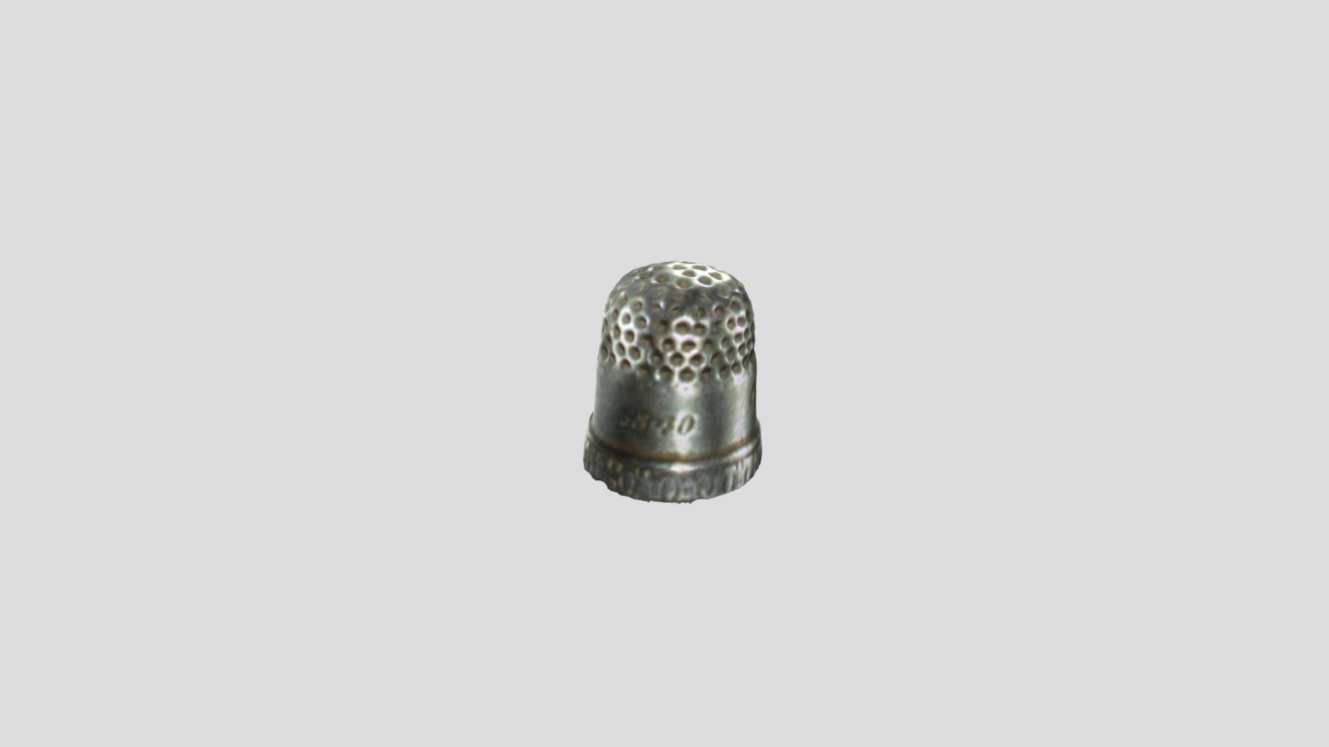 Victorian Thimble - 3D model by Aberdeen City Libraries ...