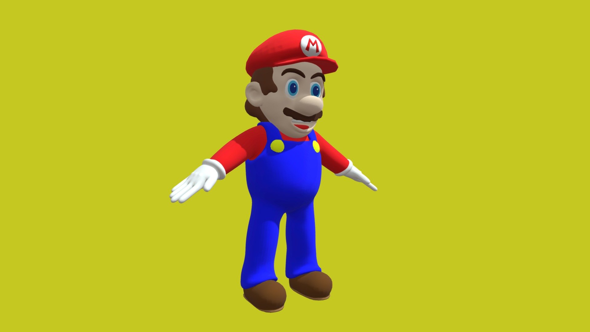 mario - Download Free 3D model by themarik [bc65c57] - Sketchfab