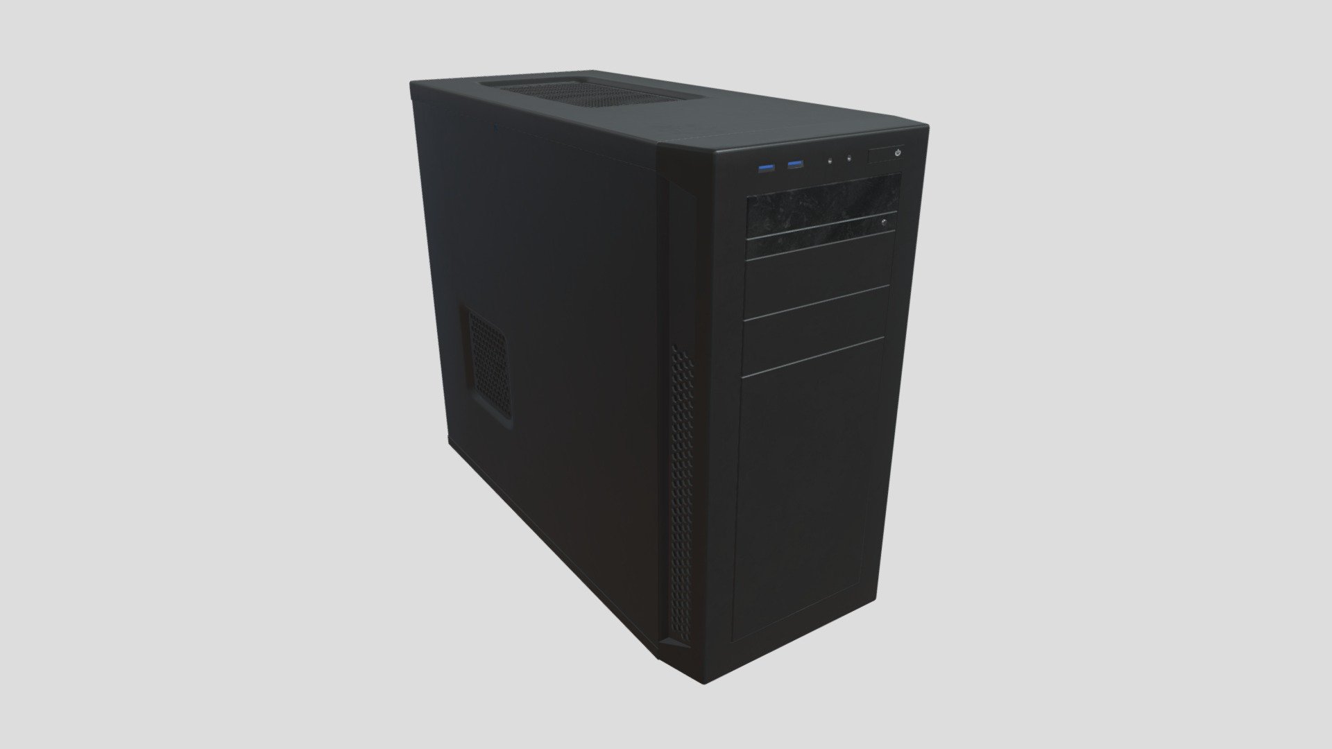 PC Case - Buy Royalty Free 3D model by kambur [bc66617] - Sketchfab Store
