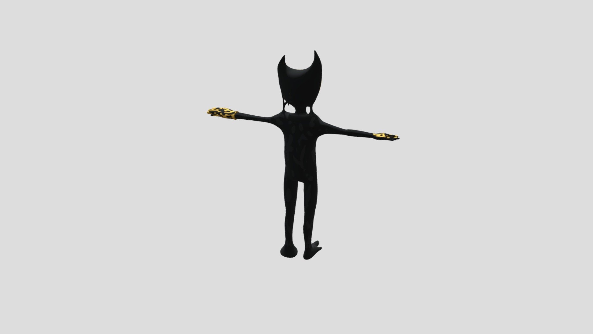 ink bendy with no ink - 3D model by Goosey67676 [bc667d5] - Sketchfab