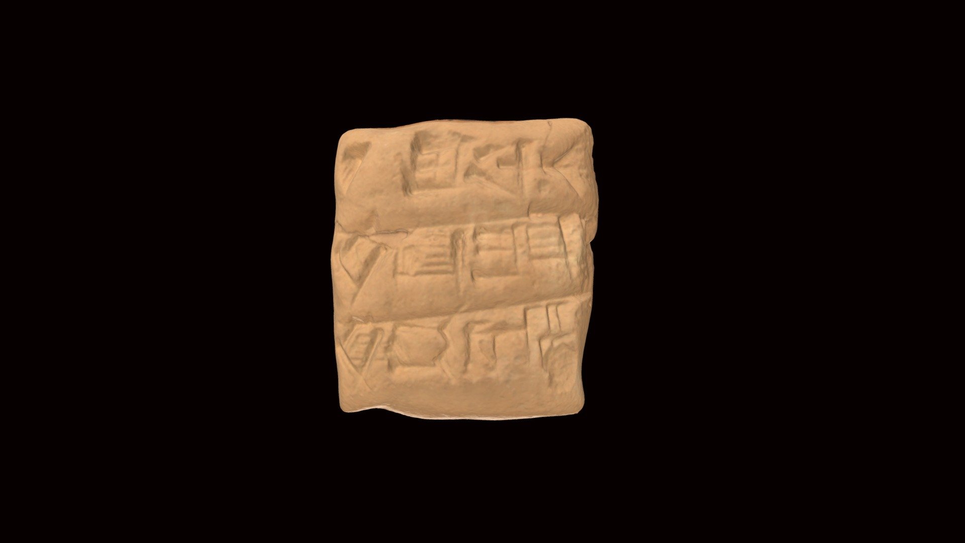 Cuneiform Tablet HMANE1899.2.234 - 3D model by Harvard Museum of the ...